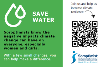save water | Soroptimist International Great Britain and Ireland (SIGBI)