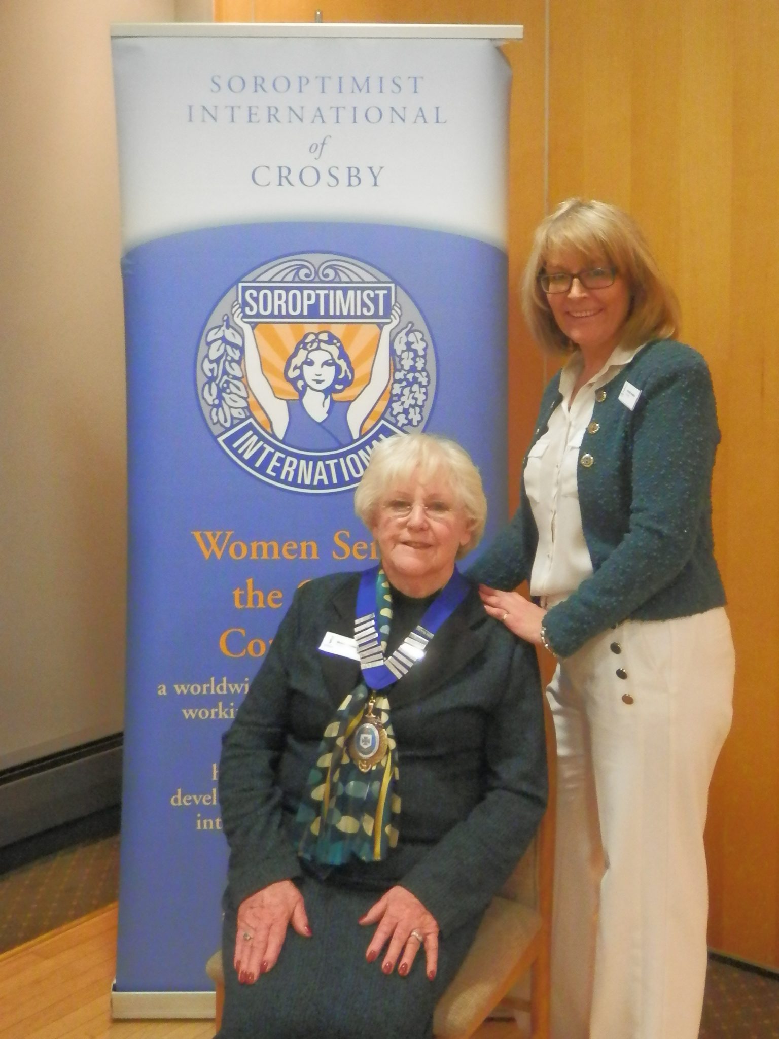 Sheila leads 80th year of Soroptimists in Crosby | News | Blog | Events ...