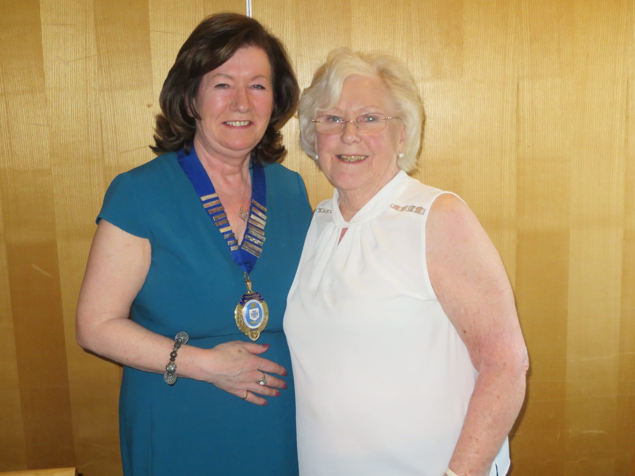 Congratulations to President Sheila on an excellent 80th year for Club ...