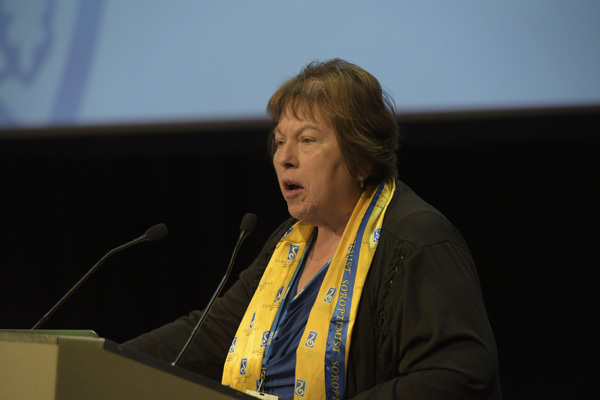 Bev Becur - SI Director of Advocacy - SIGBI Liverpool Conference 2018