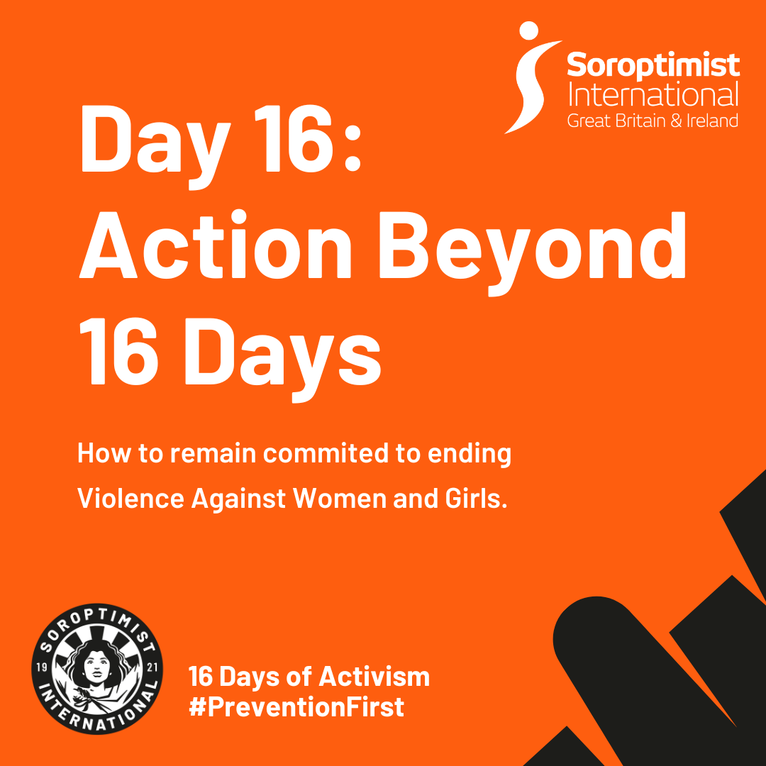 Day 16 Action Beyond 16 Days | News | Blog | Events | SI Newcastle upon ...