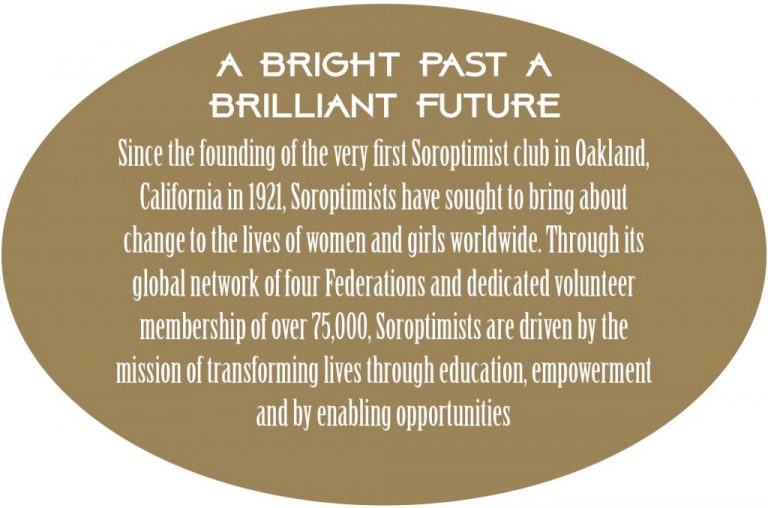 A Bright Past - Soroptimists Celebrate 100 Years | Soroptimist ...